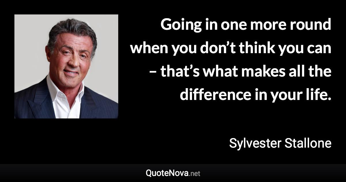 Stallone Daylight Quotes
